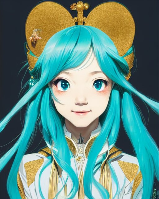 Lexica - Portrait of disney hatsune miku!!!!!!!!!!!!!!!!!!!, intricate ...