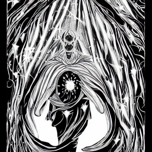 Lexica - Black and white pen and ink!!!!!!! Tim Burton designed Mac ...