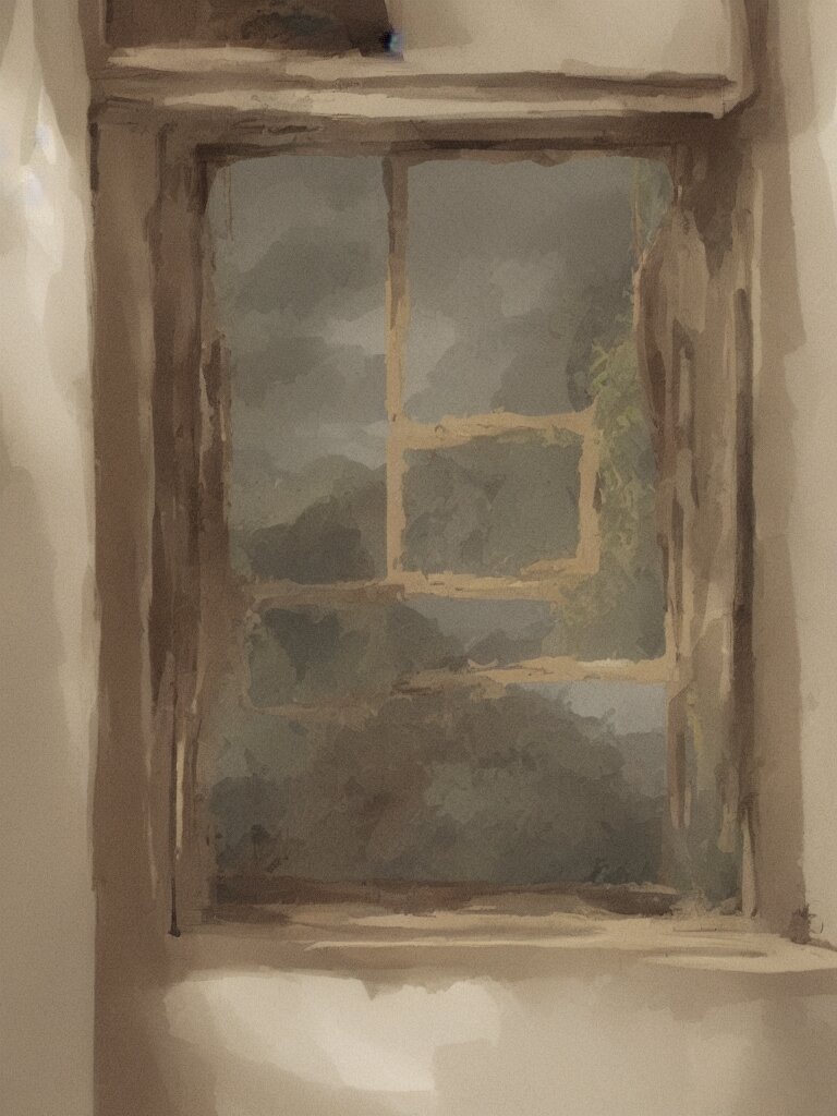 Lexica - Window by disney concept artists, blunt borders, rule of thirds