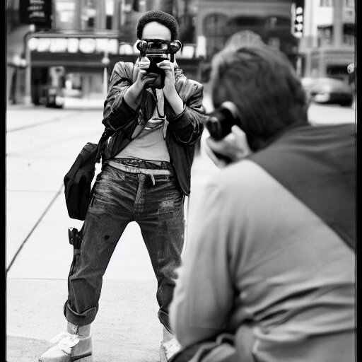 Lexica - Young male taking photographs in pittsburgh real life, black ...