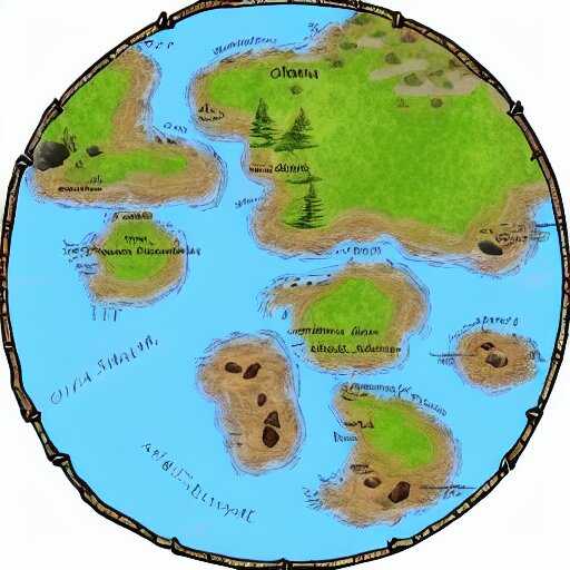 Lexica - Dnd world map, mountains, villages, rivers, oceans, islands ...