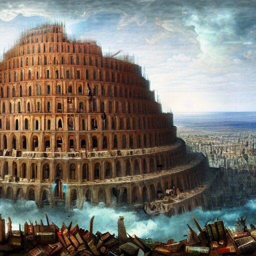 Lexica - The library of babel, hd, concept art