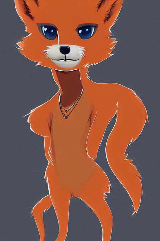 Lexica - An anthropomorphic fox, fursona!!!! trending on furaffinity ...