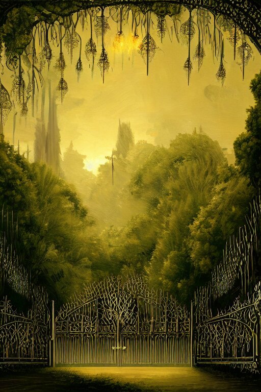 Lexica - A beautiful digital illustration painting of a detailed gothic ...