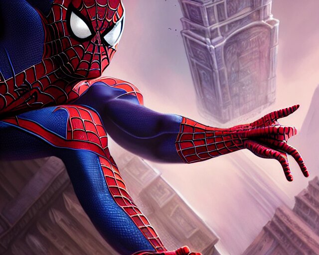 Lexica - Spiderman taking off his mask only to discover his a real ...