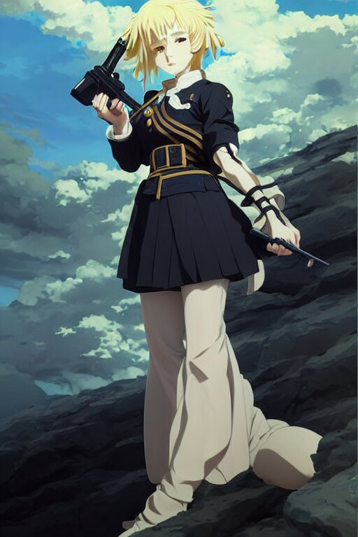 Lexica - Baroque oil painting anime key visual full body portrait ...