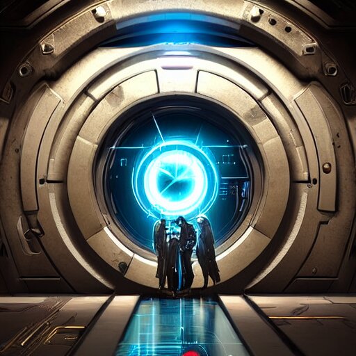 Lexica - A giant vault door, elegant digital illustration by greg ...