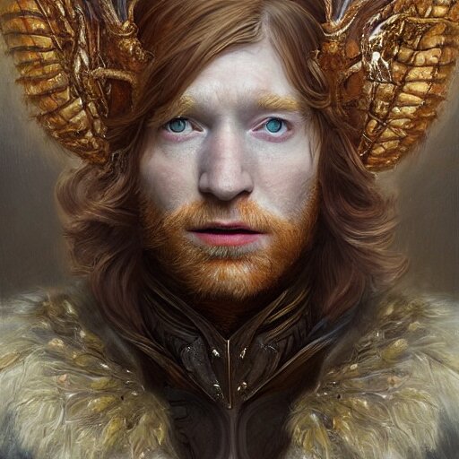 Lexica - Closeup portrait shot of domhnall gleeson as king oberon ...