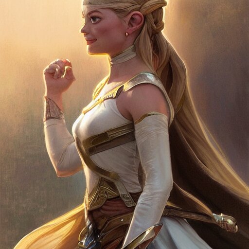 Lexica - Margot robbie as princess zelda, by stanley artgerm lau, greg ...