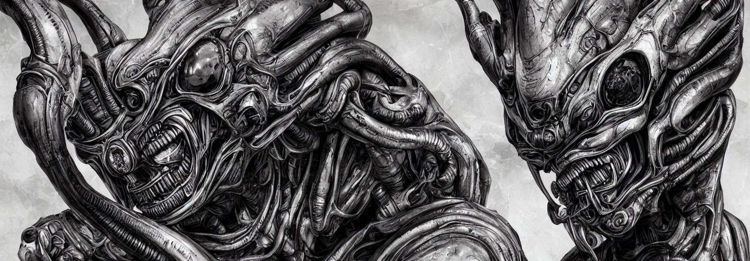 Lexica - Engineer alien face by Artgerm, xenomorph alien, highly ...