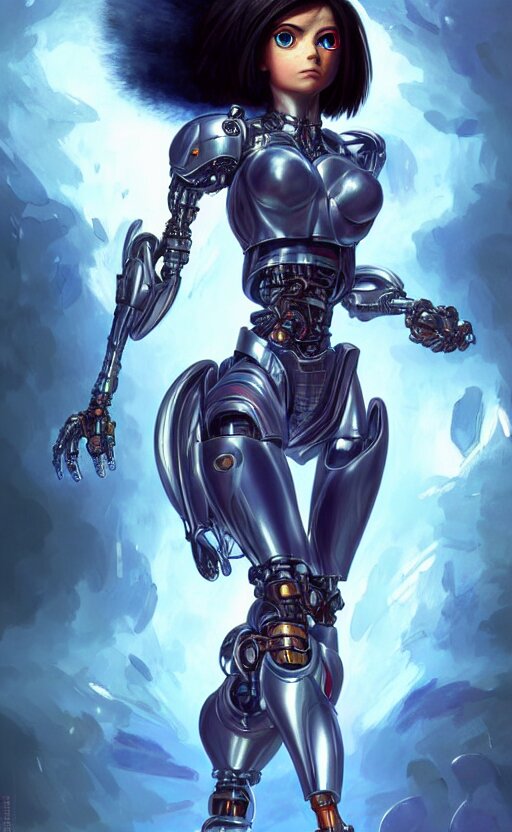 Lexica - Character design, concept art, cyborg, battle angel alita. by ...