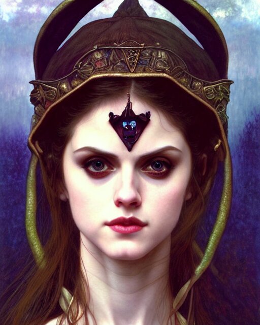 Lexica - Portrait of beautiful cute young alexandra daddario as elf ...