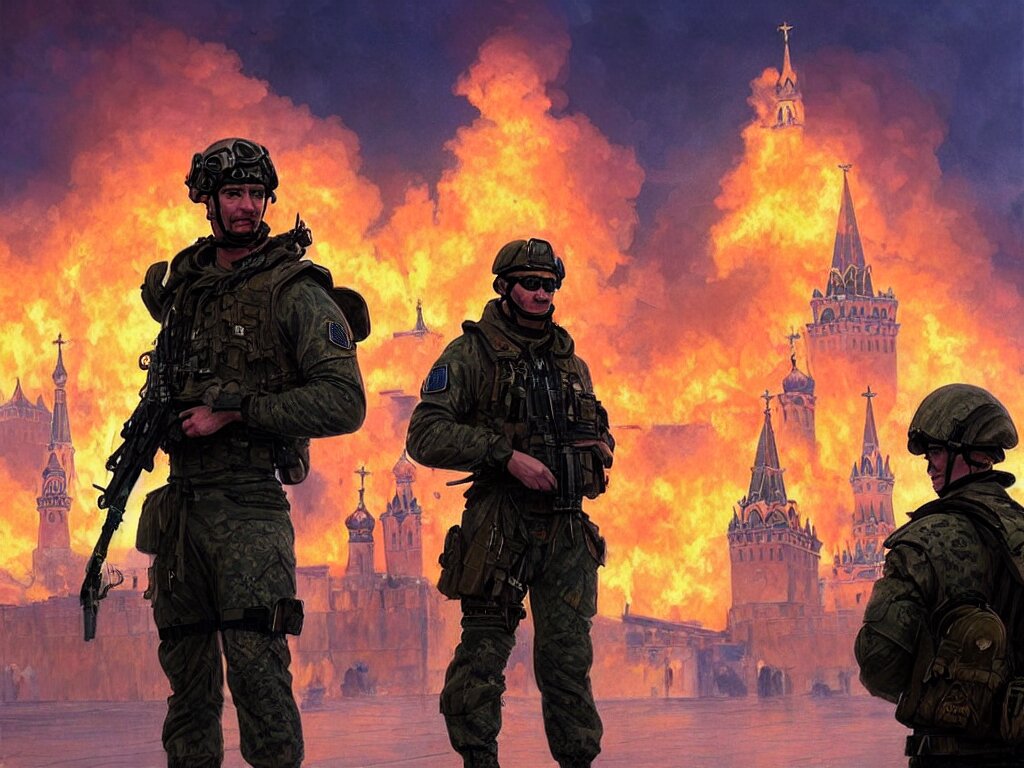 Lexica - Special forces soldier with ukrainian yellow shoulder patch ...