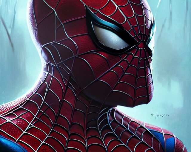 Lexica - Spiderman taking off his mask only to discover his a real ...