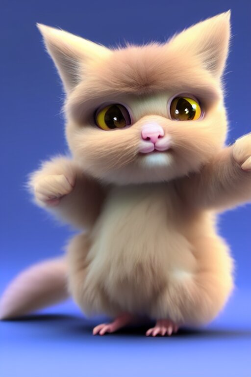 Lexica - High quality 3 d render hyperrealist very cute multipastel ...