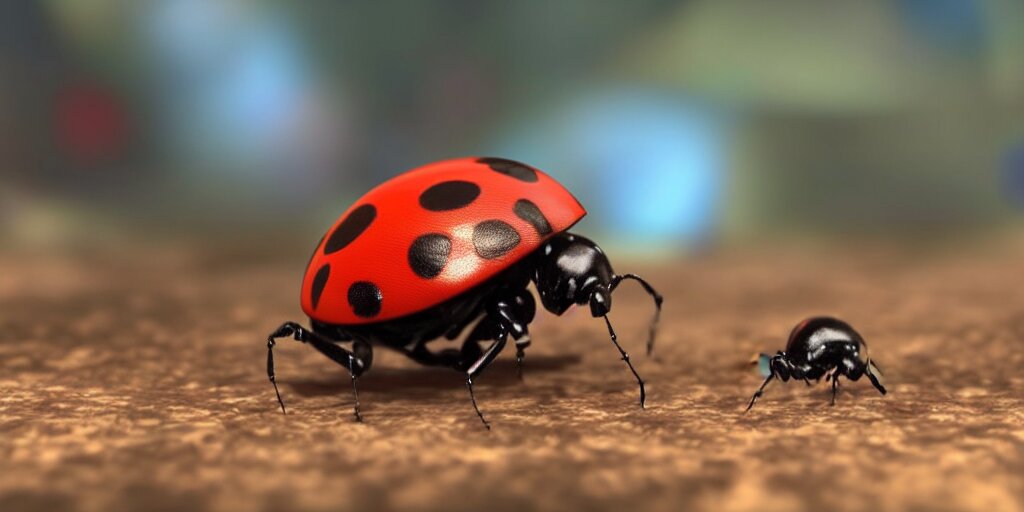 Lexica - A 3 d rendered movie still from a distance of 3 0 m of a ...