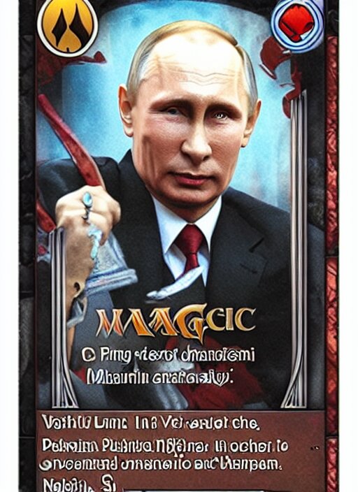 Lexica - Magic the gathering card vladimir putin