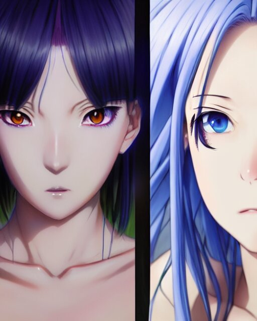 Lexica - Portrait Anime Rem re-zero re:zero fine-face, pretty face ...