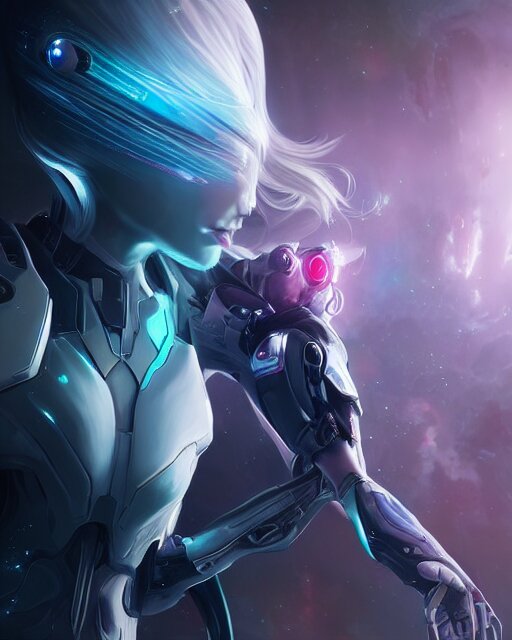 Lexica - Perfect android girl on a mothership, warframe armor ...