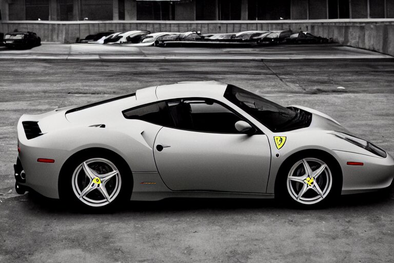 Lexica - A highly detailed photograph of a ferrari, ultra realistic ...