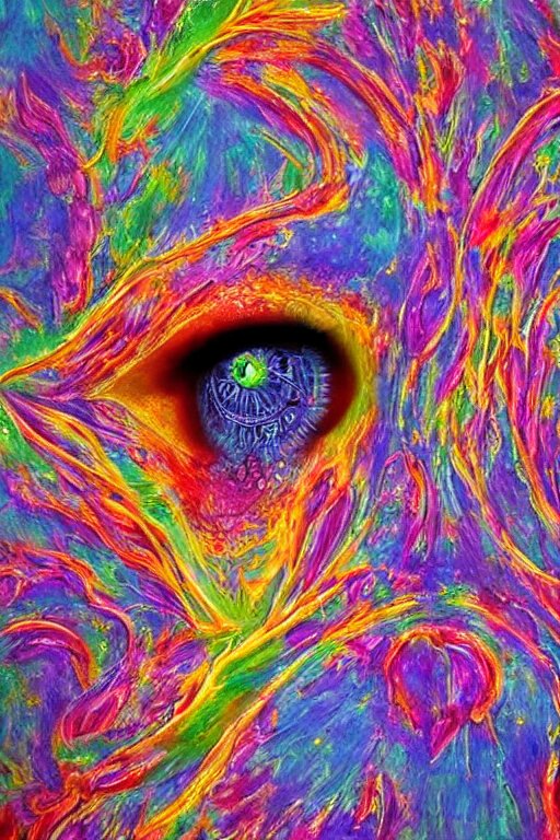 hyperrealistic abstract close-up Renaissance psychedelic!! celes ...