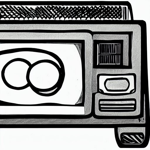 Lexica - Videocassette drawing