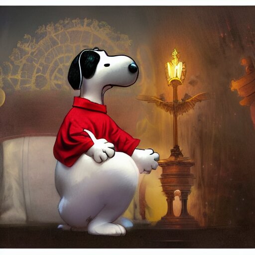 Lexica - A picture of Snoopy dressed as the Pope, 4k, concept art ...