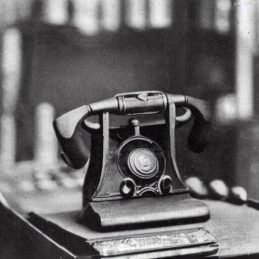 Lexica - An early 1900s photo of an iphone