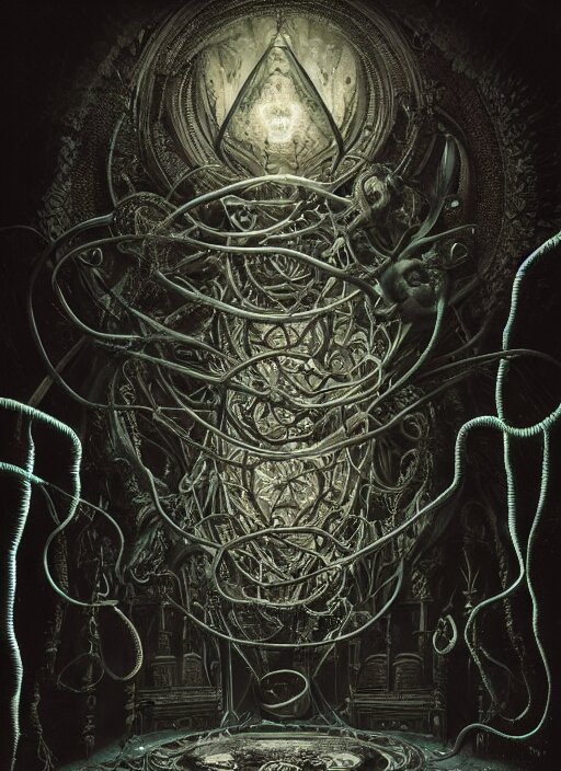 Lexica - Highly detailed surreal vfx eldritch avante garde portrait of ...