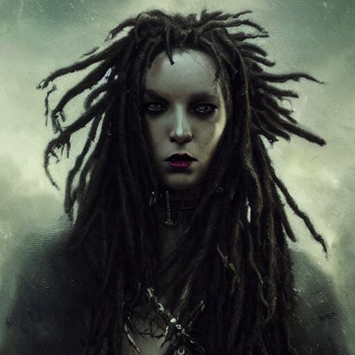 Lexica - Dreadlocks, darkwave, darksynth character portrait, sharp, digital matte painting, art ...