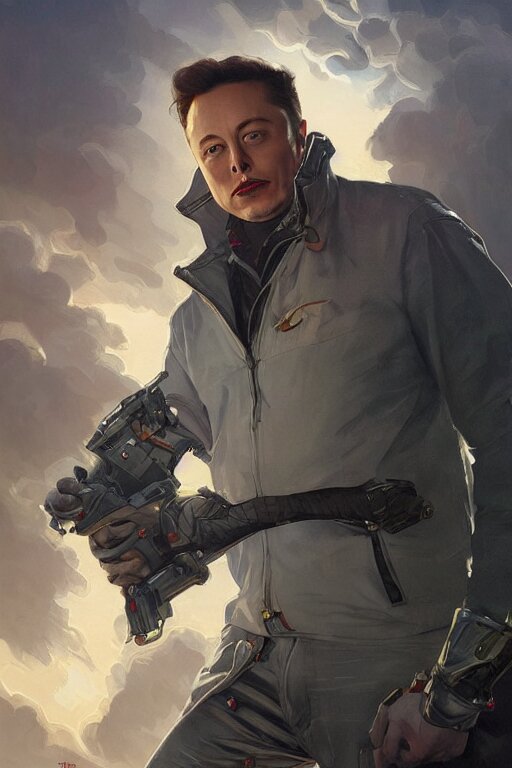 Lexica - Male cottagecore elon musk looking into the sky, intricate ...