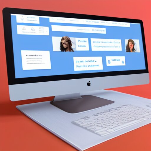 ui design of a saas website, minimal design, blue color scheme ...