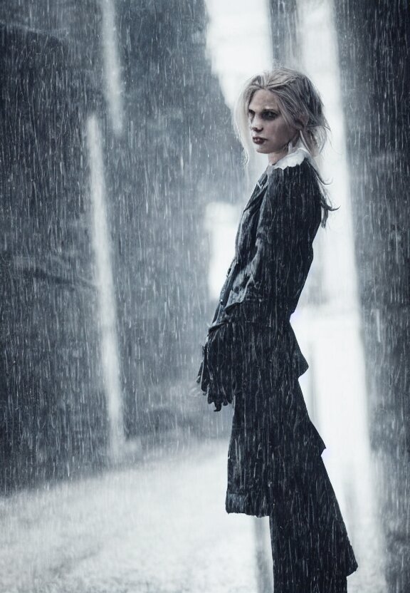 Lexica - Cute model annie leonhart posing in dunwall city, beautiful ...
