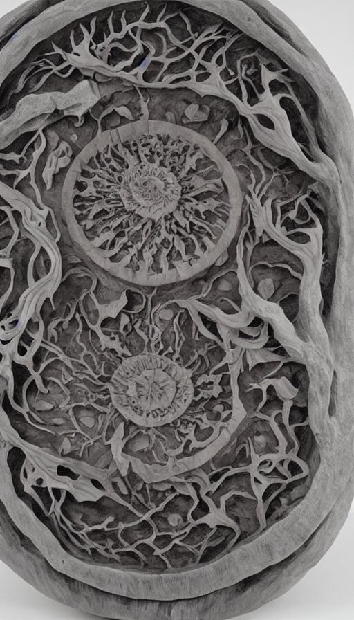 Lexica - The big multiverse, portal highly detailed carving on southern ...