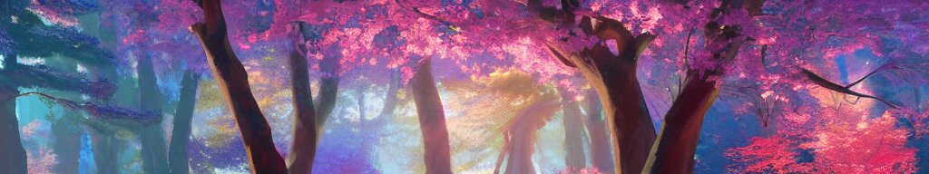 Lexica - Spiritual journey through an infinite glowing colorful magical ...