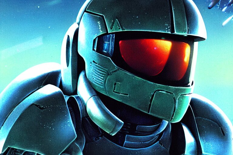 Lexica - Portrait of a samus aran from metroid, in her battle armor ...