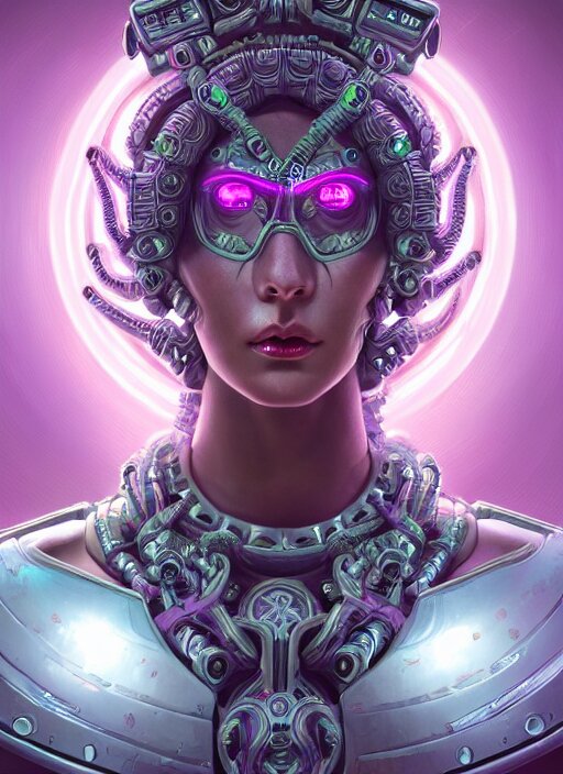 Lexica - Ultradetailed ornate sci-fi RPG illustration of a beautiful ...