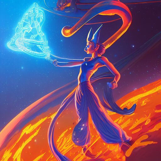 Lexica - A genie with phenomenal cosmic power, by dan mumford, yusuke ...