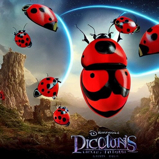 Lexica - Promotional movie still, ladybug futuristic ( ( descendants ...