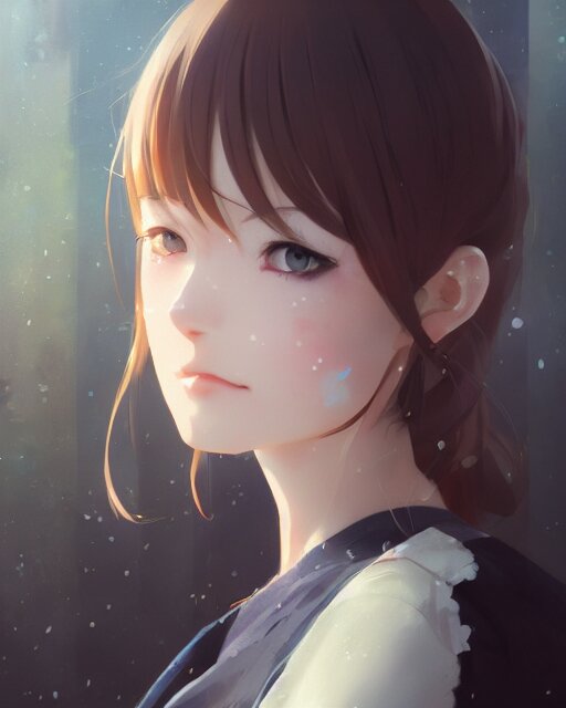 Lexica - Kyoto animation, woman, beautiful, detailed portrait, cell ...