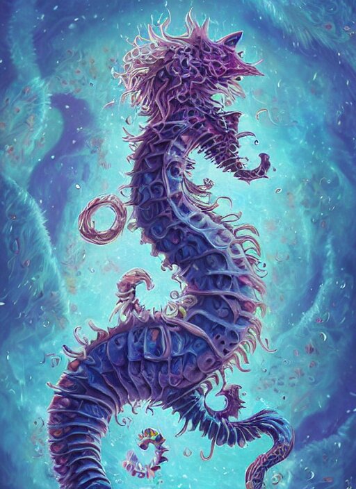 Lexica - Cat seahorse fursona, autistic bisexual graphic designer and ...