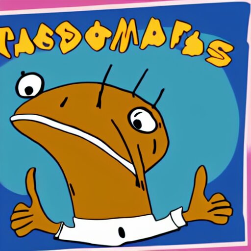 Lexica - A cartoon catfish giving a thumbs up in the style of bojack ...