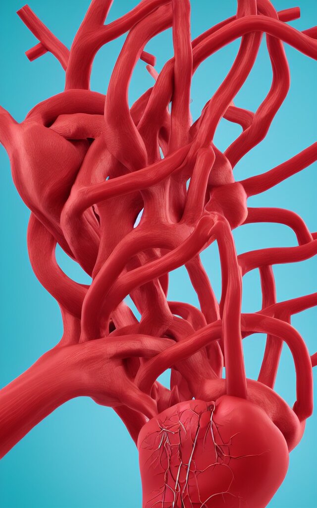 Lexica - Scientific medical 3d animation of the detailed veins of a ...