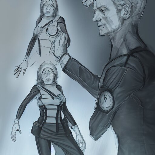 Lexica - How the telekinesis system works, sketch, medical drawing with ...