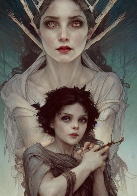 Lexica - Snow white zombie apocalypse mummy and demons, intricate ...