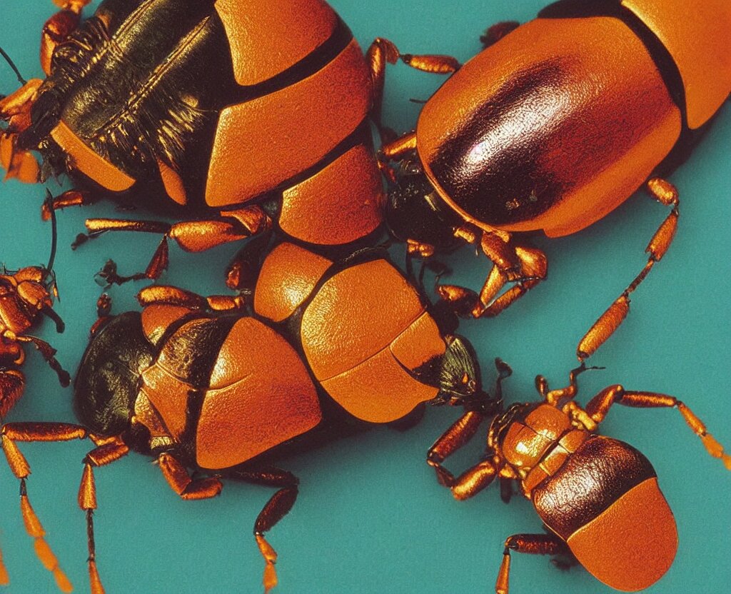 Lexica - A closeup of a beautiful colorful beetle coleoptera. high ...