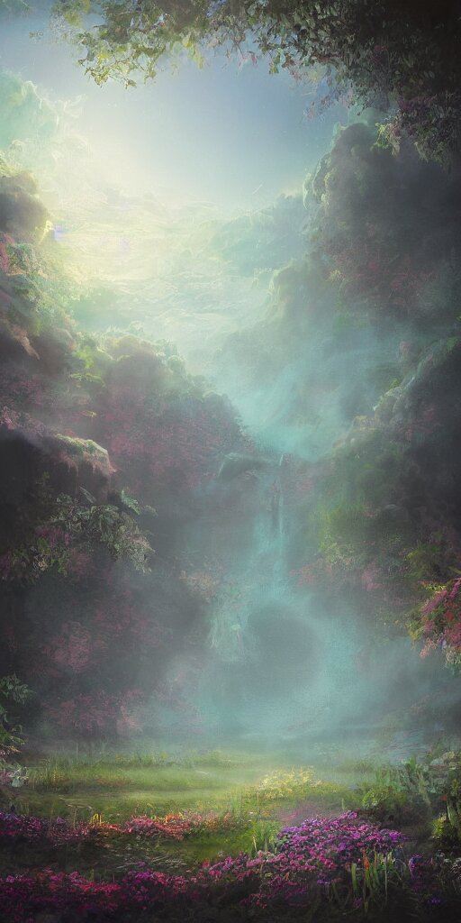 Lexica - A painting of the place we go when we die, digital art ...