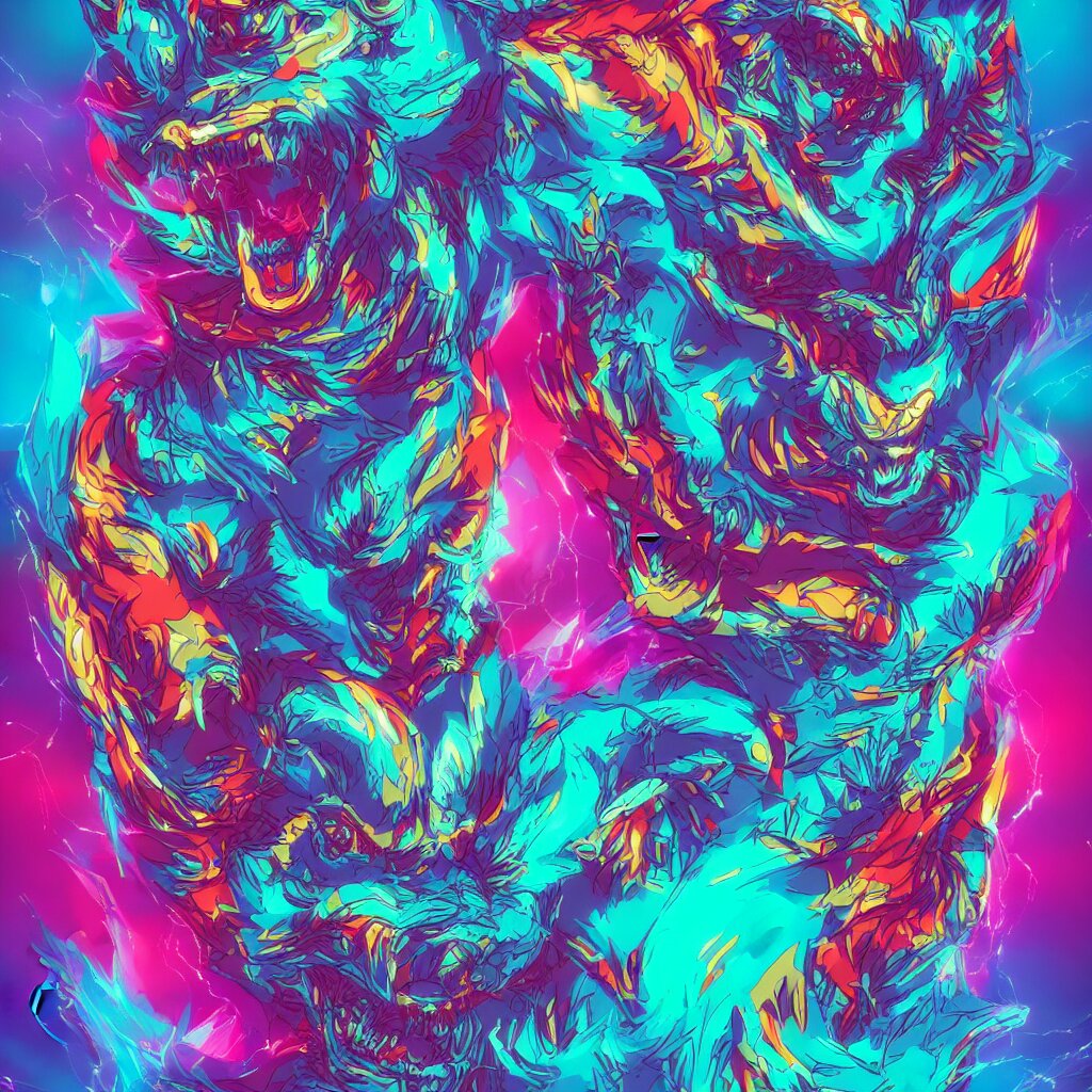 Lexica - 3D romantic cute animal hyperbeast by Brock Hofer digital art ...