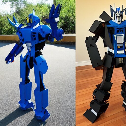Lexica - Homemade Transformers cosplay Eva foam