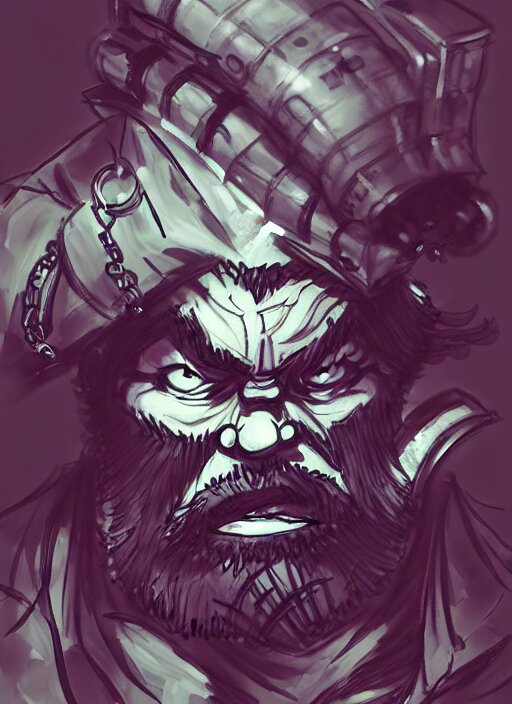 Lexica - Portrait of a crazy dwarf with poison flasks. in style of yoji ...